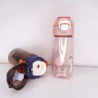 China Tritan Outdoor Sport Water Bottle 620ml with Touch Scale Line and Handgrip for sale