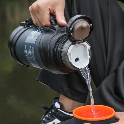 China Large Capacity Stainless Steel Vacuum Flask 2600ml 3200ml for Outdoor Travel Business for sale