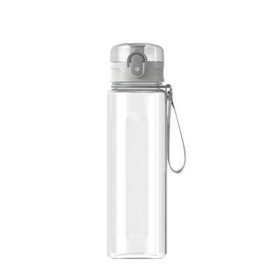 China Tritan Sport Water Bottle 650ml BPA Free Reusable Leakproof Lid for Cycling Running Gym Outdoor for sale
