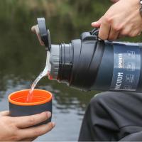 China Customized 2600ml 3200ml Large Capacity Stainless Steel Vacuum Thermos Bottle for Outdoor Travel for sale
