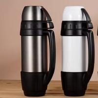China 1000ml 1200ml Stainless Steel Vacuum Flask Double Wall Insulated Water Bottle for Hiking Eco Friendly for sale