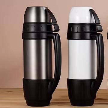 China 1000ml 1200ml Stainless Steel Vacuum Flask Double Wall Insulated Water Bottle for Hiking Eco Friendly for sale