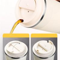 China Portable 380ml 510ml Vacuum Insulated Stainless Steel Tumbler Thermos Bottle with Lid for sale