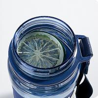 China Tritan Sport Gym Water Bottle 680ml 860ml with Time Marker and Straw Stay Hydrated for sale