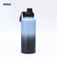 China 304 Stainless Steel Large Capacity Sports Flask Thermos Cup 800ml 1000ml with Handle Custom Logo for sale