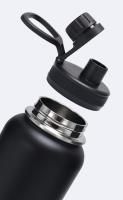China 304 Stainless Steel Large Capacity Sports Flask Thermos Cup 800ml 1000ml with Handle Custom Logo for sale
