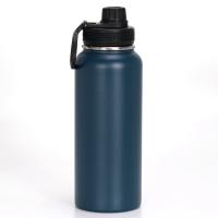 China 304 Stainless Steel Large Capacity Sports Flask Thermos Cup 800ml 1000ml with Handle Custom Logo for sale