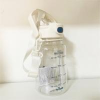 China Tritan Plastic Sport Water Bottle 1.2L 1.5L 2.0L Reusable Motivational Half Gallon Jug for sale