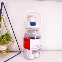 China Leakproof BPA Free Tritan Sports Water Bottle 1.2L 1.5L 2.0L with Time Marker Gradient for sale