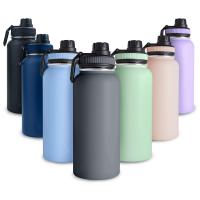 China 32oz 304 Stainless Steel Double Wall Vacuum Insulated Sports Water Bottle BPA Free for sale