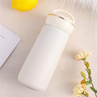 China 14oz 400ml Stainless Steel Water Bottle Double Wall Vacuum Insulated Leakproof with 2 Lids for sale