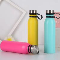 China Stainless Steel Custom Logo Thermos Bottle 400ml Double Wall Vacuum Insulated for sale