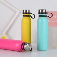 China Custom Logo 400ml Stainless Steel Vacuum Insulated Sports Water Bottle Portable Double Wall Thermal for sale