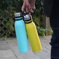 China Custom Logo 400ml Stainless Steel Vacuum Insulated Sports Water Bottle Portable Double Wall Thermal for sale