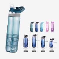 China 1300ml Stainless Steel Vacuum Insulated Sport Water Bottle with Straw 316 for sale