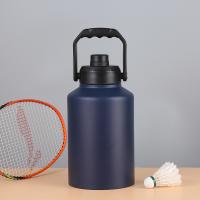 China 2L Portable Stainless Steel Thermos Bottle 304 Outdoor Travel Water Flask 27cm Height for sale