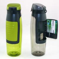 China 750ml Portable Sport Plastic Drinking Water Bottle with Concealed Card Storage for sale