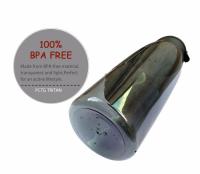 China 750ml Plastic Sports Water Bottle with Concealed Storage for On-the-Go Hydration for sale