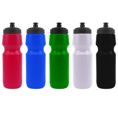 China 700ml PE Plastic Sports Water Bottle with Dust Cover for Cycling Bike Outdoor Hiking for sale