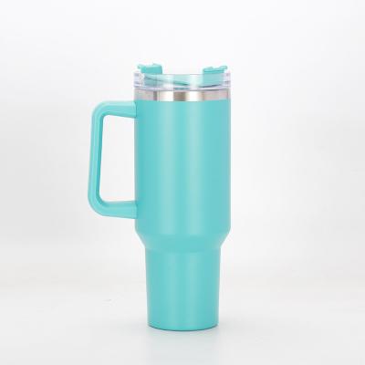 China 40OZ Stainless Steel Vacuum Insulated Bottle with Handgrip Leakproof Custom Logo for sale