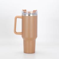 China 40OZ Stainless Steel Vacuum Insulated Bottle with Handgrip Leakproof Custom Logo for sale