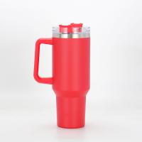 China 40OZ Stainless Steel Vacuum Insulated Bottle with Handgrip Leakproof Custom Logo for sale
