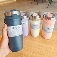 China 550ml 710ml Stainless Steel Insulated Travel Tumbler with Silicone Rope for Outdoor Use for sale