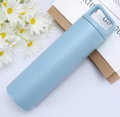 China 480ml 600ml Stainless Steel Thermos Bottle Double Wall Vacuum Insulated Portable Travel Water Bottle Custom Logo for sale