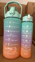 China Customizable 2000ml 900ml 500ml PE Water Bottle Set for Sports Fitness for sale