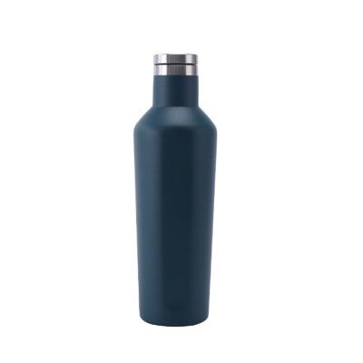 China 304 Stainless Steel 500ml Gradient Color Thermos Bottle for Travel Sports Insulated Mug for sale