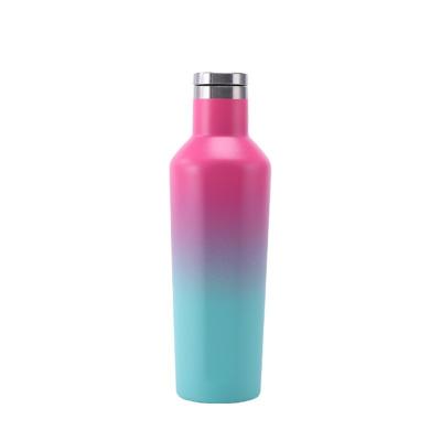 China 500ml 304 Stainless Steel Thermal Sports Bottle Leak Proof Reusable Travel Water Bottle for sale