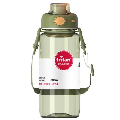 China Custom Tritan Plastic Water Bottle 700ml 830ml for Camping Outdoor Sports for sale