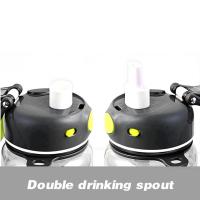 China Best Custom Unique Wheat Straw Plastic Cup Direct Drinking Water Bottle for Athletes for sale