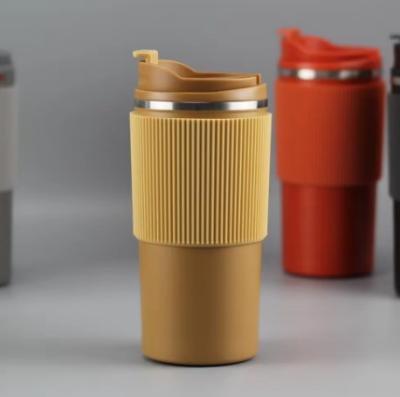 China Insulated Stainless Steel Coffee Mug 450ml Thermos Flask for Traveling for sale