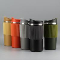 China Insulated Stainless Steel Coffee Mug 450ml Thermos Flask for Traveling for sale