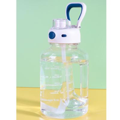 China 1.5L Tritan Plastic Water Bottle Custom Gym Sport Car Cup 250g BPA Free for sale