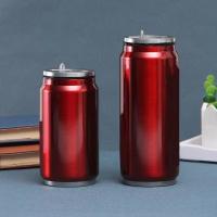 China American Style Stainless Steel Cola Can Bottle Vacuum Thermos 500ml 350ml Insulated Water Cokes Bottle for sale