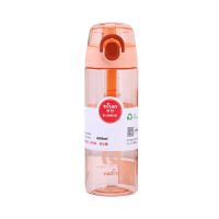 China 600ml Tritan Transparent Water Bottle Plastic Sport Drinking Bottle with Handle Lid for sale