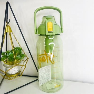 China Tritan Sports Water Bottle 1000ml with Fruit Infuser for Travel and Gym for sale