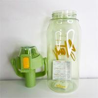 China Korea Tritan Fruit Infuser Water Bottle 850ml 1L Anti-corrosion Coating Sports Cup for sale