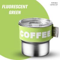 China Custom 400ml 304 Stainless Steel Leakproof Portable Wide Mouth Mini Thermos Bottle for sale