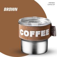 China Custom 400ml 304 Stainless Steel Leakproof Portable Wide Mouth Mini Thermos Bottle for sale