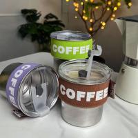 China Custom 400ml 304 Stainless Steel Leakproof Portable Wide Mouth Mini Thermos Bottle for sale