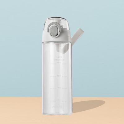 China Custom Logo Tritan Plastic Water Bottle 600ml BPA Free for Gym Outdoor Sports for sale