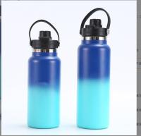 China Custom Logo 32oz 1L 304 Stainless Steel Water Bottle Minimalist Portable for sale