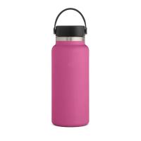 China Custom Logo 32oz 1L 304 Stainless Steel Water Bottle Minimalist Portable for sale