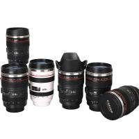 China 400ml Insulated Automatic Rotary Stirring Camera Lens Shape Coffee Mug for the Nomad for sale