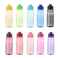 China 500ml Transparent PET Sports Water Bottle 22cm Height Custom Color for Outdoor Use for sale