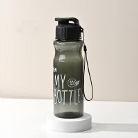 China 500ml Transparent PET Sports Water Bottle 22cm Height Custom Color for Outdoor Use for sale