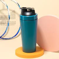 China 304 Stainless Steel Protein Shake Cup 500ml 750ml Custom Color BPA Free Water Bottle for sale
